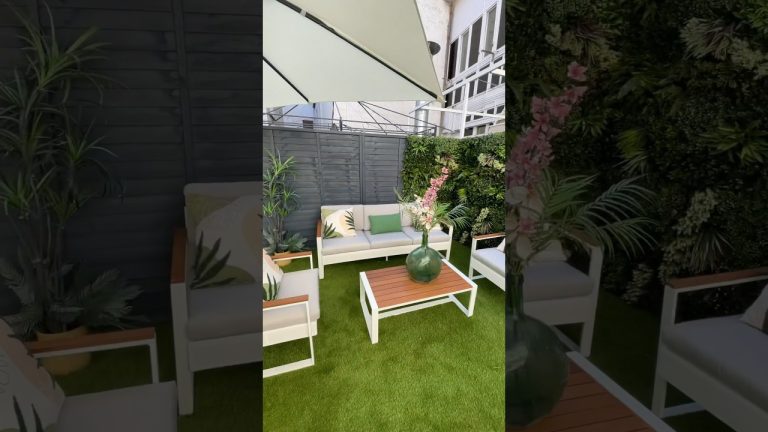 Guía Completa de Cómo Decorar un Patio Moderno y Funcional: Ideas y ...